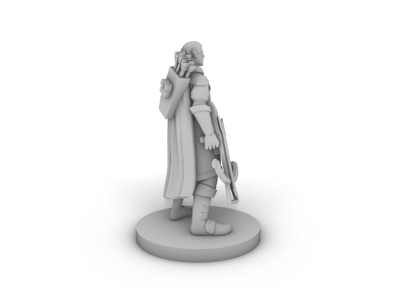 Elf Ranger Crossbow Tabletop DND Gaming Miniature - Etsy