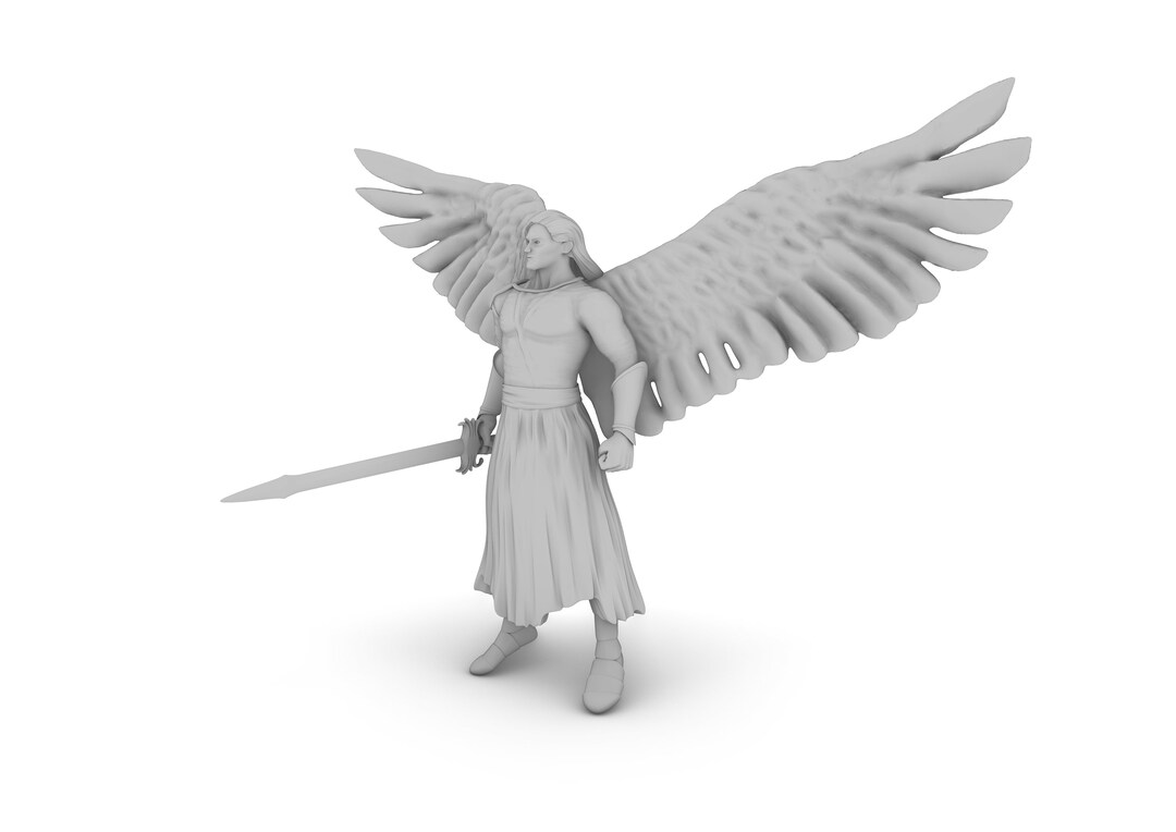 Solar Angel Tabletop DND Gaming Miniature - Etsy
