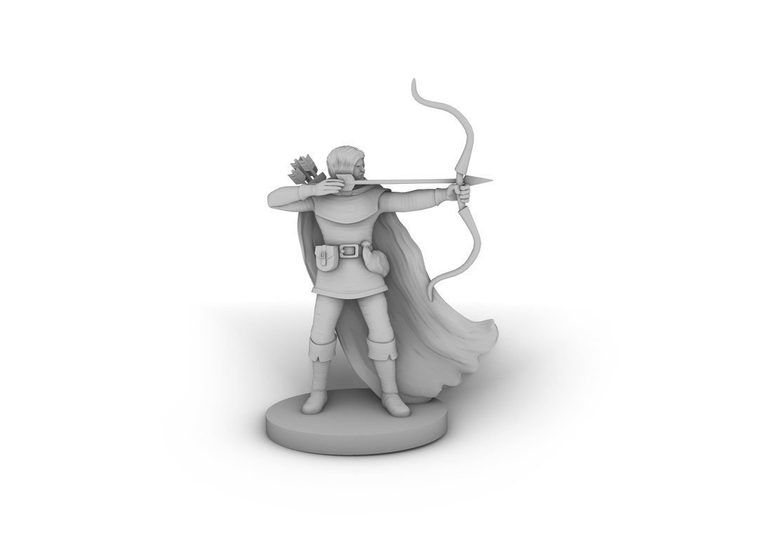 Human Male Ranger 4 Tabletop DND Gaming Miniature - Etsy