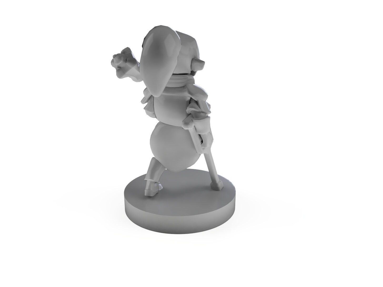 Halfling Female Cleric Missing Leg Tabletop DND Gaming Miniature - Etsy