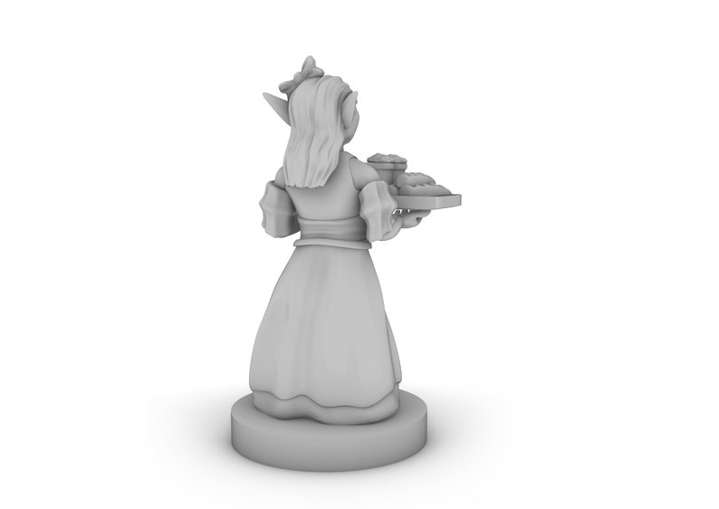 Goblin Barmaid Tabletop DND Gaming Miniature - Etsy