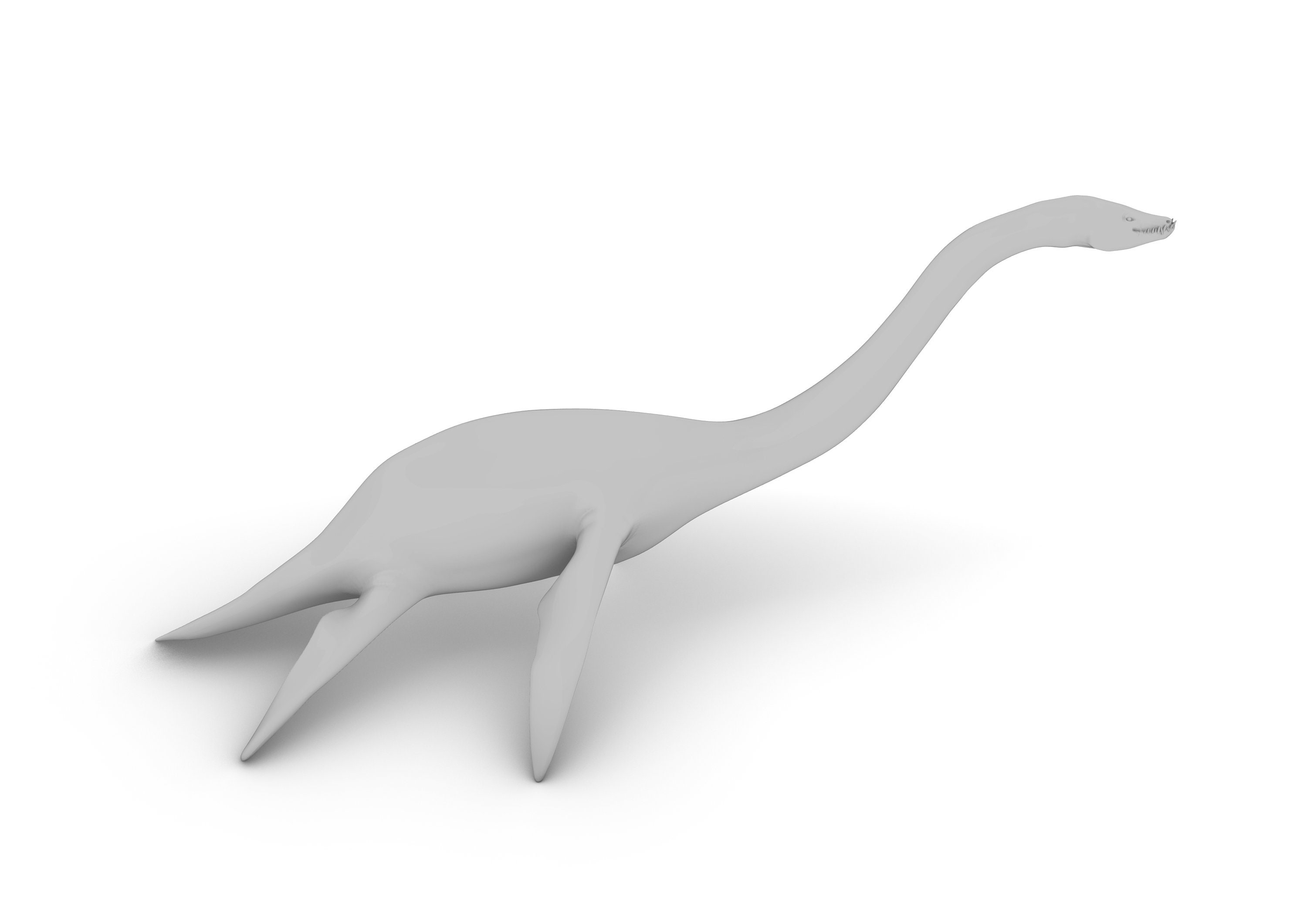 Plesiosaurus Tabletop DND Gaming Miniature - Etsy