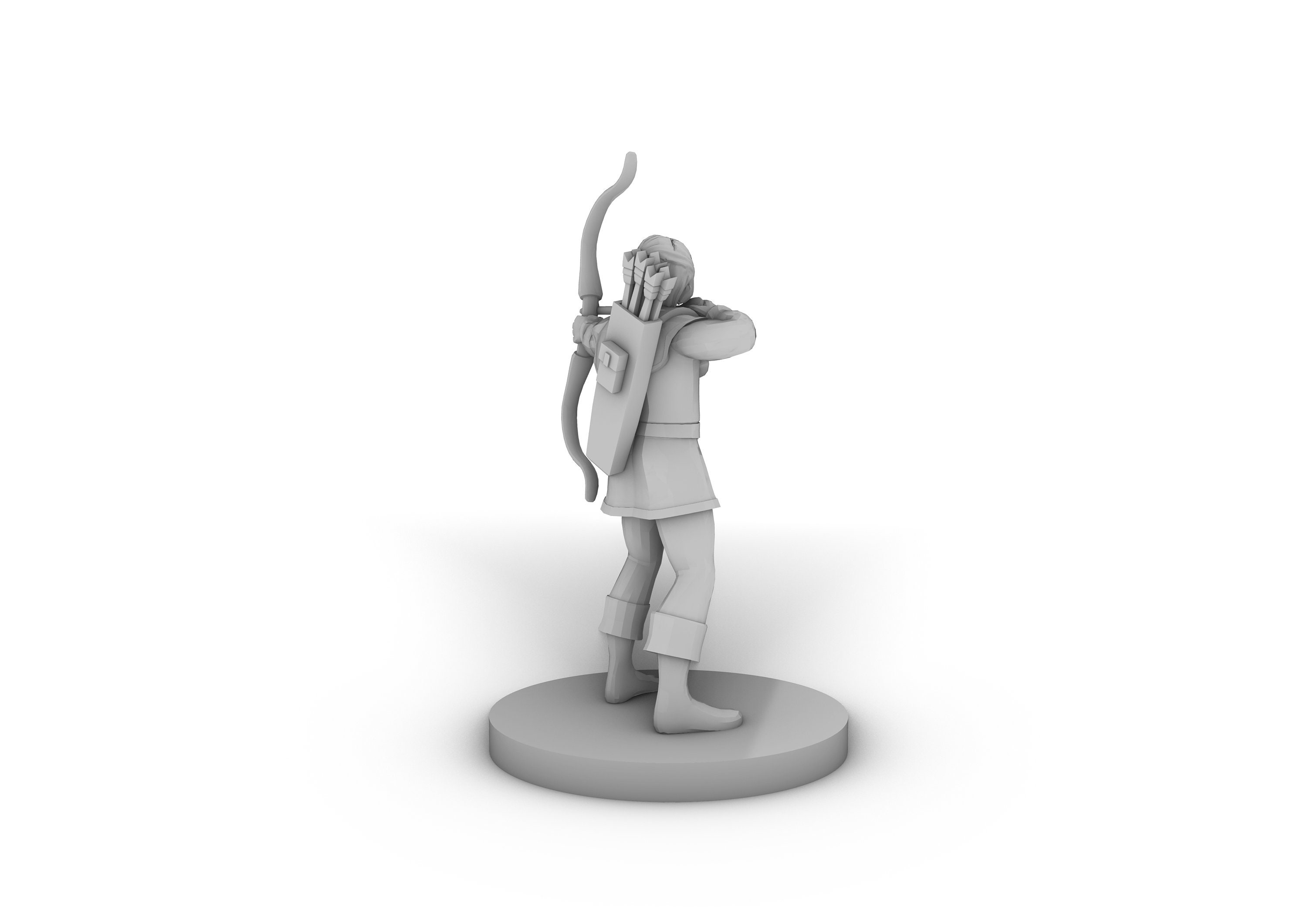 Human Male Ranger 2 Tabletop DND Gaming Miniature - Etsy