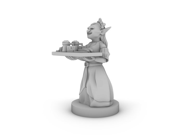 Goblin Barmaid Tabletop DND Gaming Miniature - Etsy