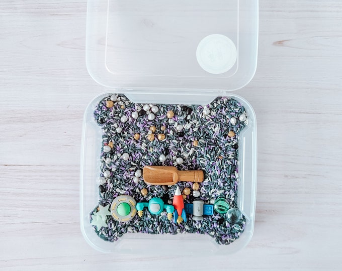 Sensory Space Kit I Sensory Rice Bin I Astronaut & Alien I Play and ...
