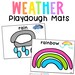 Geoboard Cards Printable, Weather Theme Geoboard Pattern Templates ...