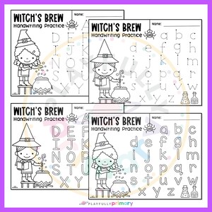 Witch's Brew Potion Printable, Witch Coloring Page, Halloween ...