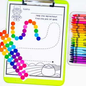 St Patrick's Day Crafts for Kids Printable, Saint Patrick Activities ...