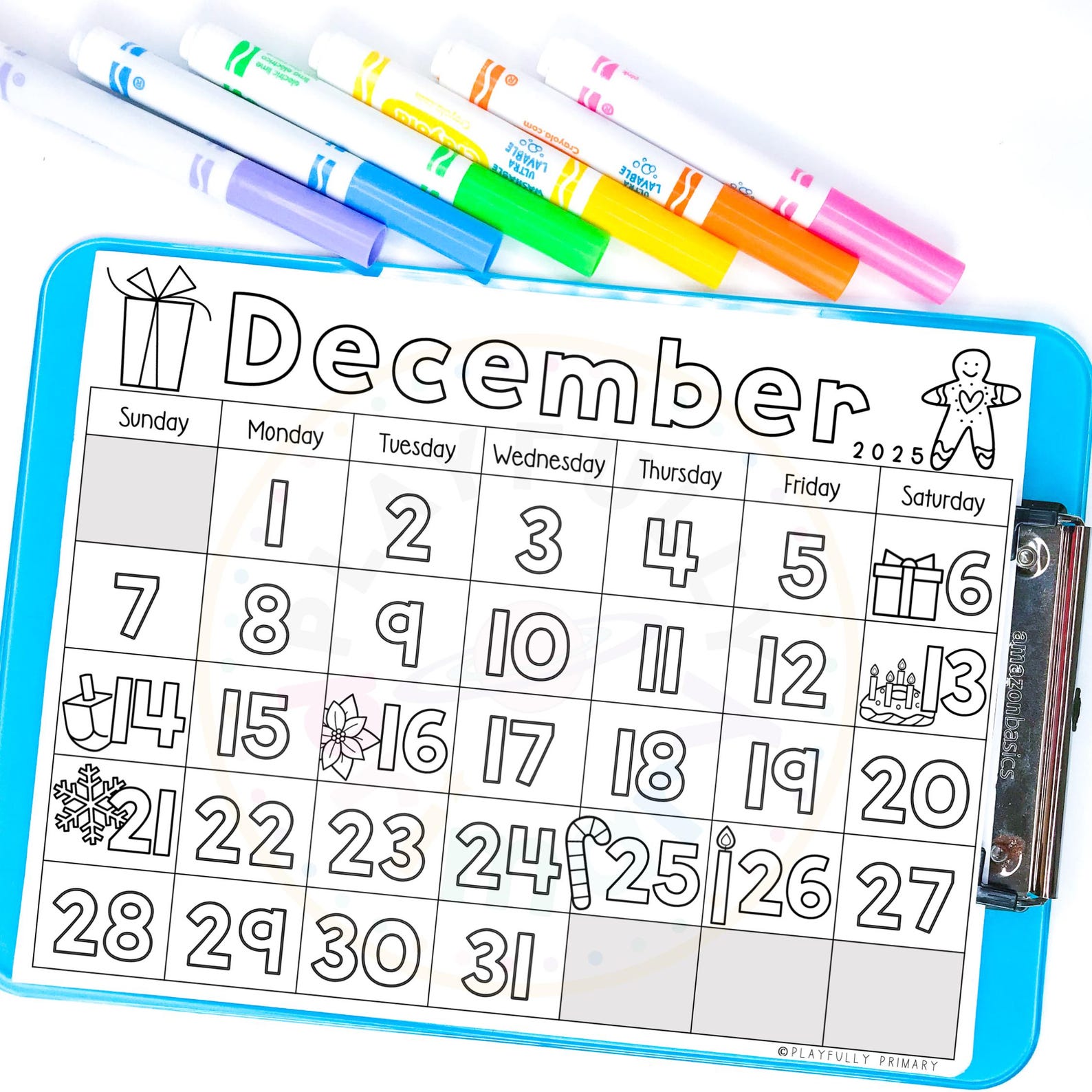 December Calendar 2025 Printable Calendar Tracing Worksheets, Calendar ...