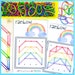 Geoboard Cards Printable, Weather Theme Geoboard Pattern Templates ...
