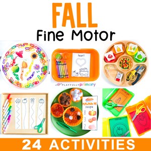 Fine Motor Skills Activities Bundle | Preschool, Prek, Homeschool ...