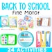 Fine Motor Activities Bundle | Preschool & Pre-k Fine Motor Skills ...