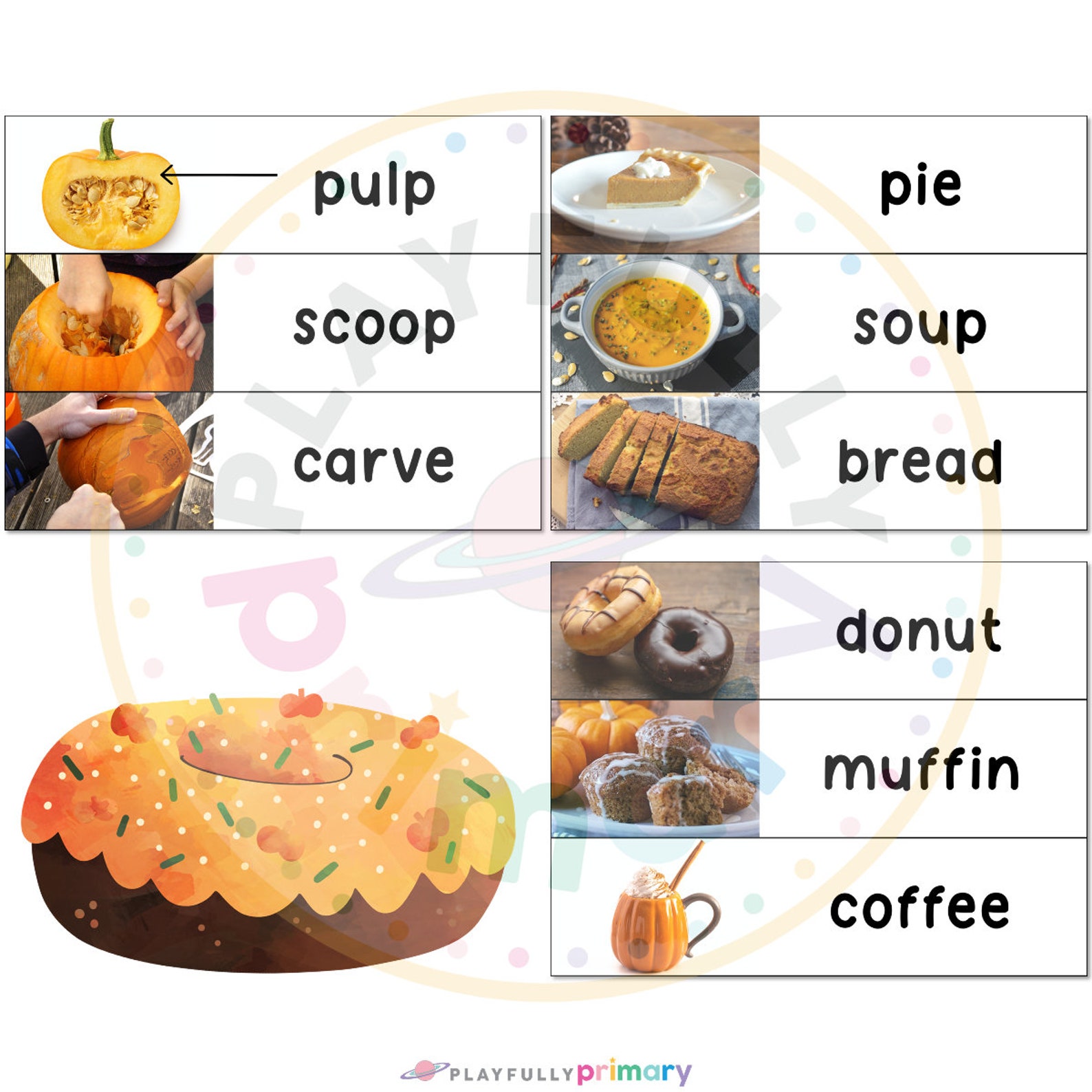Pumpkin Vocabulary Words, Pumpkin Theme Preschool Prek Kindergarten ...