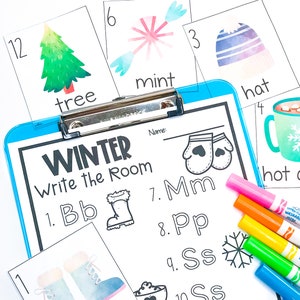 Winter Preschool Activities Pack Printable, Winter Homeschool ...