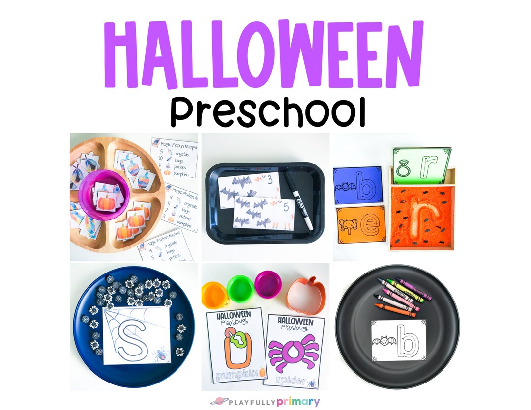 Preschool Halloween Activities, Halloween Activities for Preschoolers ...
