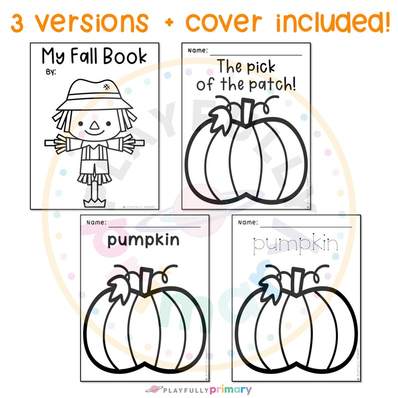 Fall Crafts for Kids Printable | Preschool Craft Templates for ...