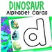 Dinosaur Alphabet Playdough Mats, Dinosaur Egg Loose Parts Play ...