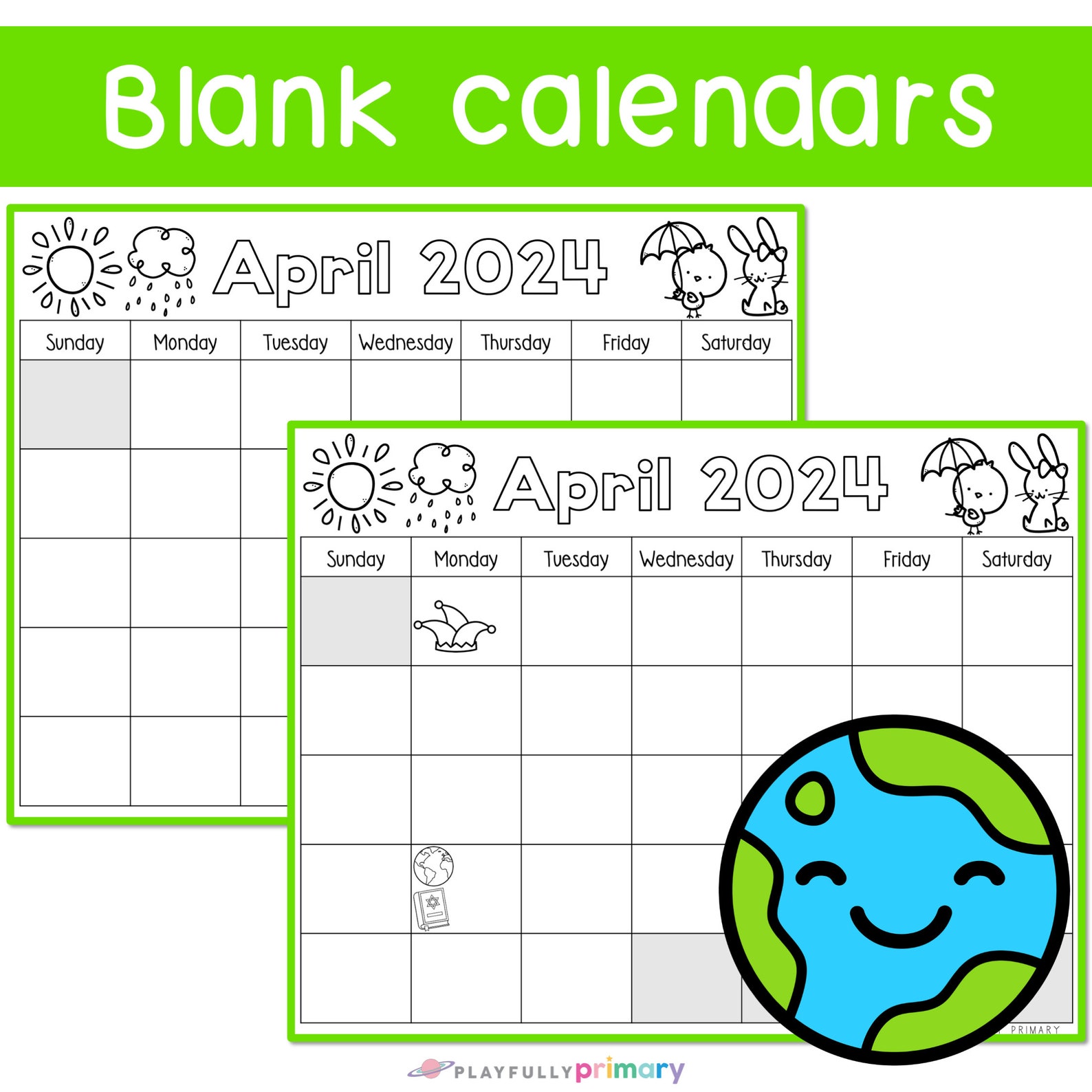 April Calendar 2024 Printable Calendar Tracing Worksheets, Calendar ...