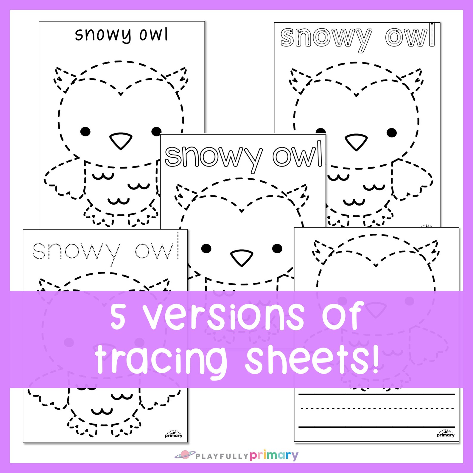 Winter Tracing Practice Printable - Winter Fine Motor Task Box Cards ...
