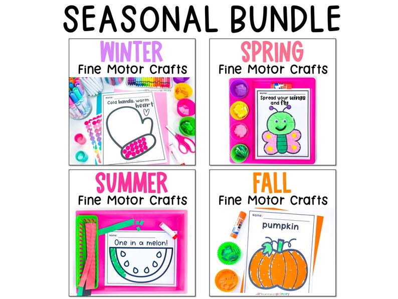 The Ultimate Seasonal Crafts for Kids Bundle - Etsy