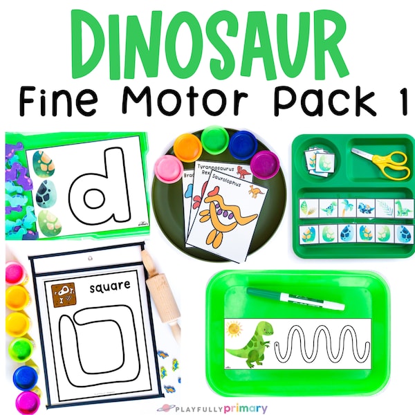 Montessori Dinosaur - Etsy