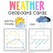 Geoboard Cards Printable, Weather Theme Geoboard Pattern Templates ...
