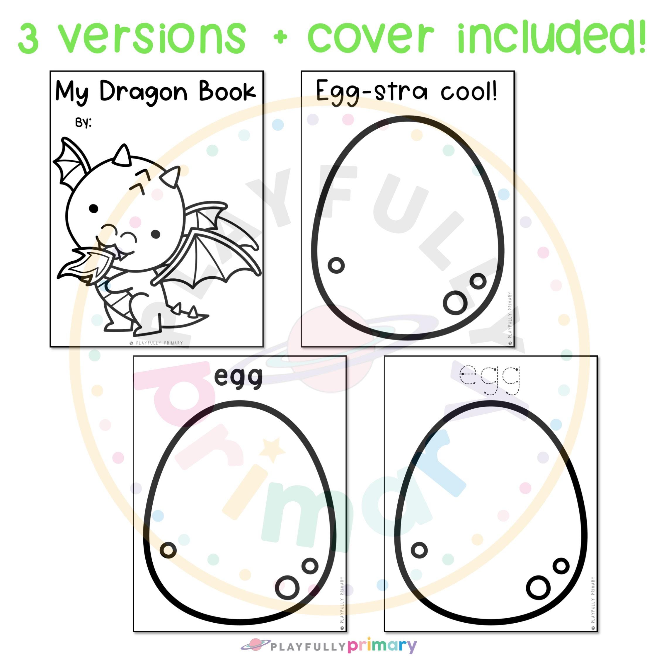 Dragons Love Tacos Craft Printable, Fine Motor Kindergarten + Preschool ...