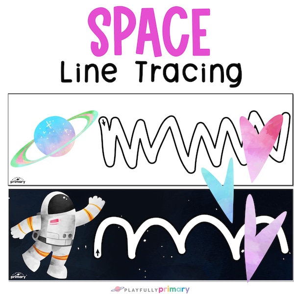 Dinosaur Line Tracing Preschool Printable Prewriting Fine Motor Tracing ...