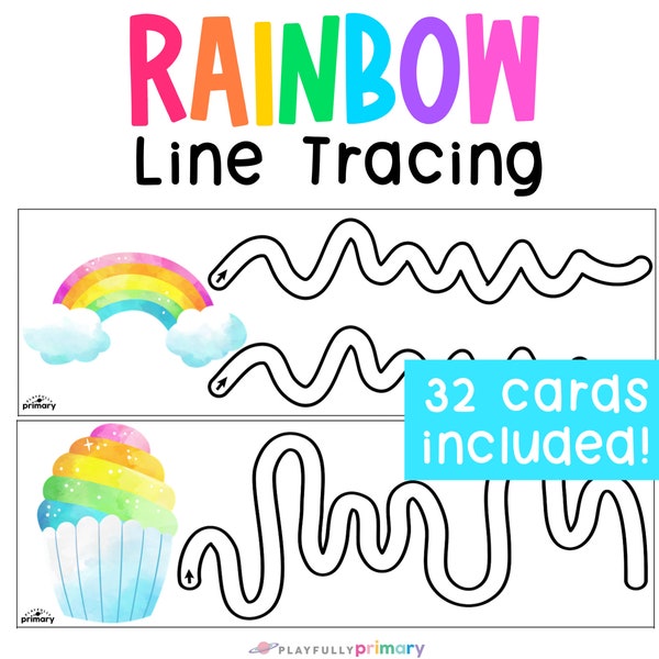 Montessori Tracing Cards - Etsy