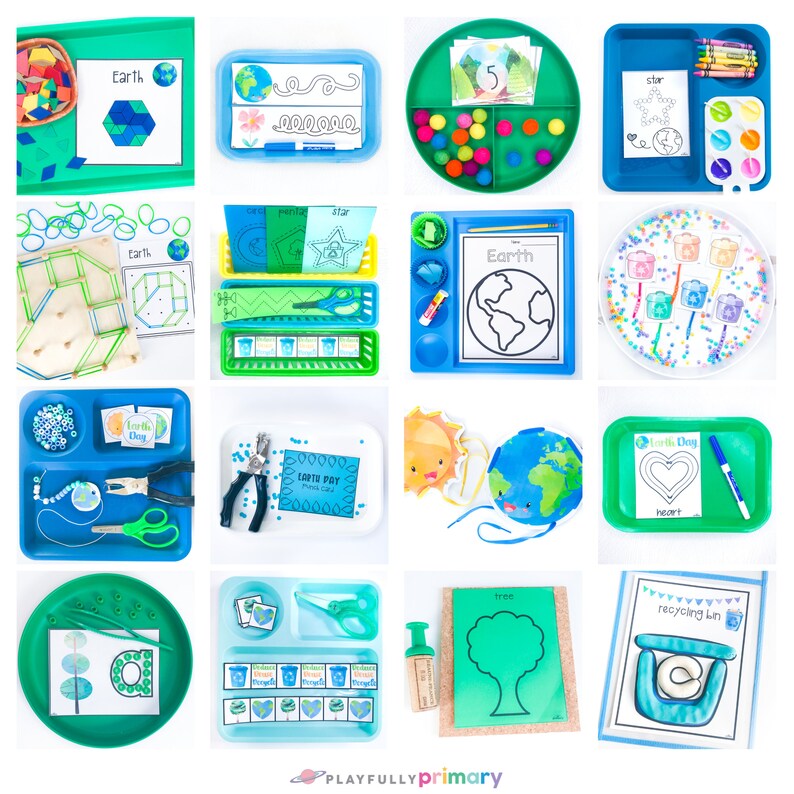 Earth Day Homeschool Printables Kindergarten Earth Day Preschool ...