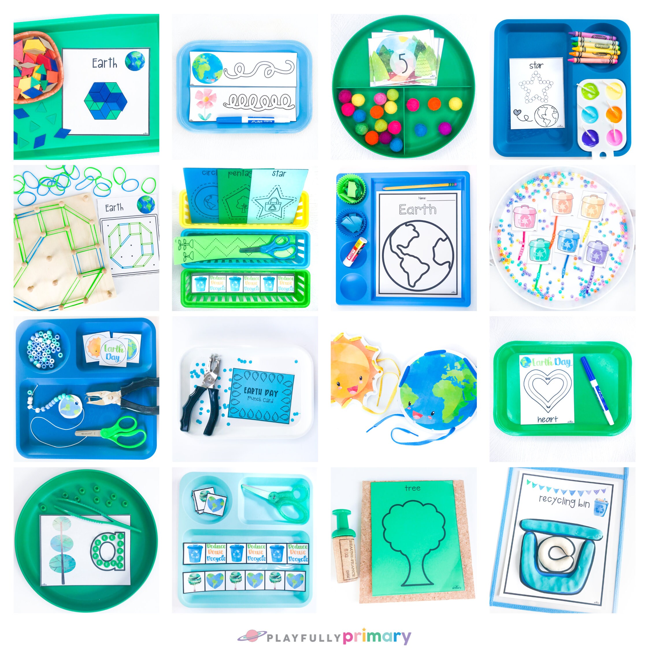 Earth Day Homeschool Printables Kindergarten Earth Day Preschool ...
