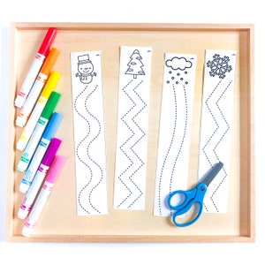 Fine Motor Winter Unit Study Preschool Printables, January Montessori ...