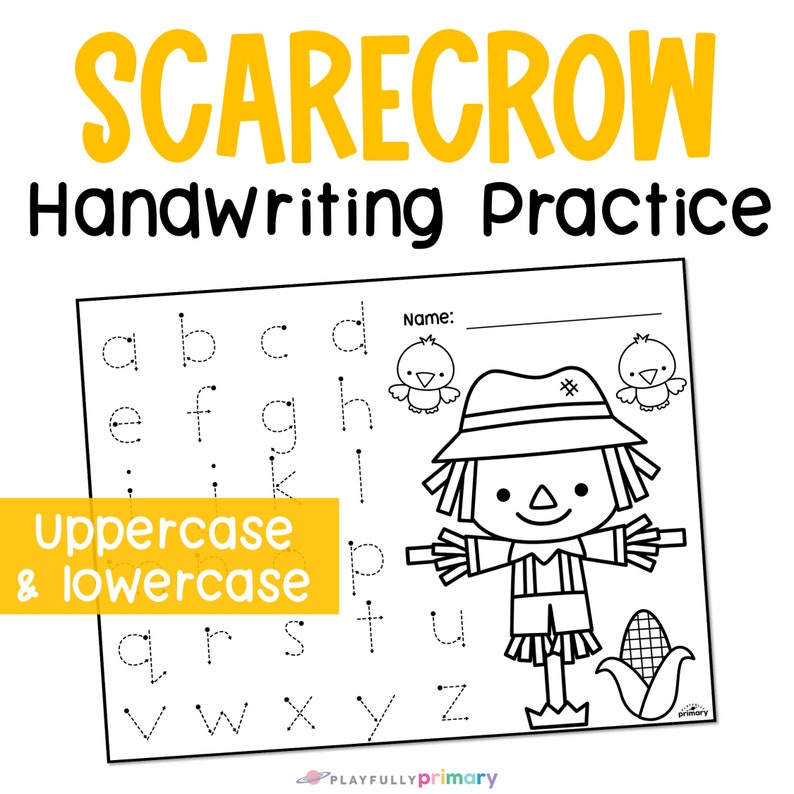 Fall Handwriting Practice, Fall Worksheets, Autumn Coloring Pages for ...
