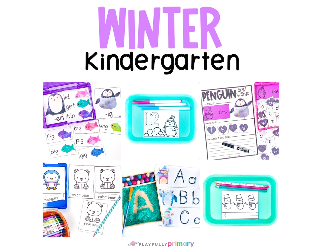 Winter Activities Printable Worksheets