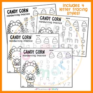 Halloween Handwriting Worksheet, Halloween Worksheets for Kindergarten ...