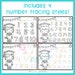 Kindergarten Graduation Coloring Sheets, Preschool Number Tracing ...