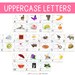 Alphabet Flashcards Printable With Real Pictures, Alphabet Tracing ...