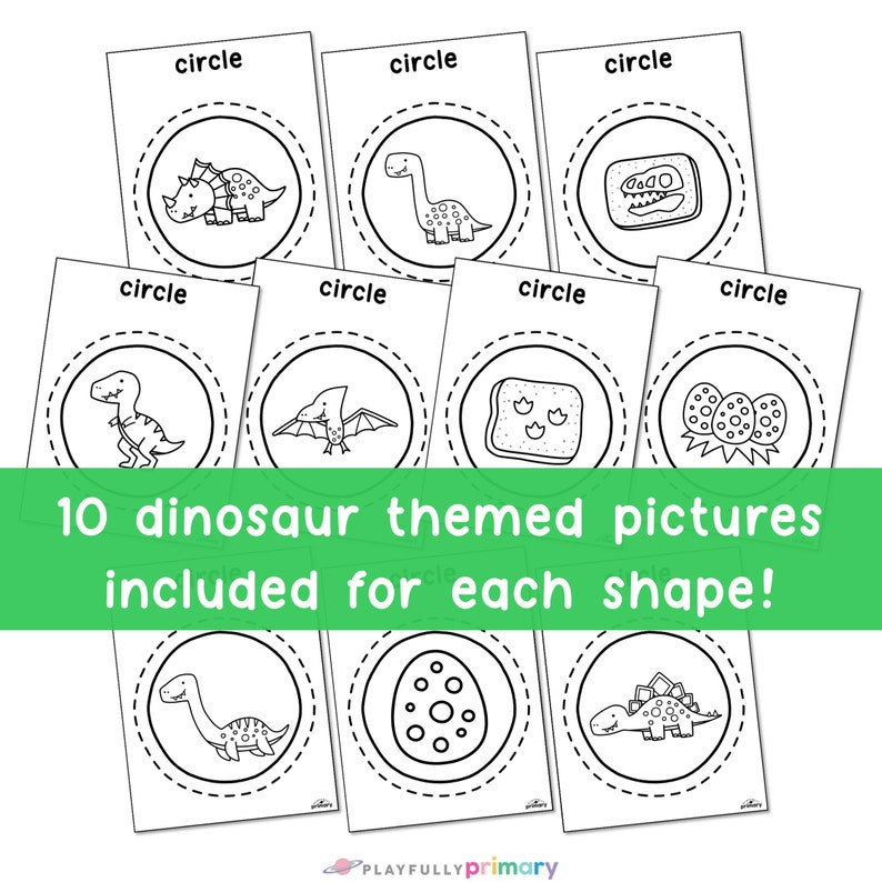 Dinosaur Shapes Activity Dinosaur Craft for Preschool Scissor Skills ...