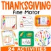 November Fine Motor Activities, Thanksgiving Kindergarten Preschool ...