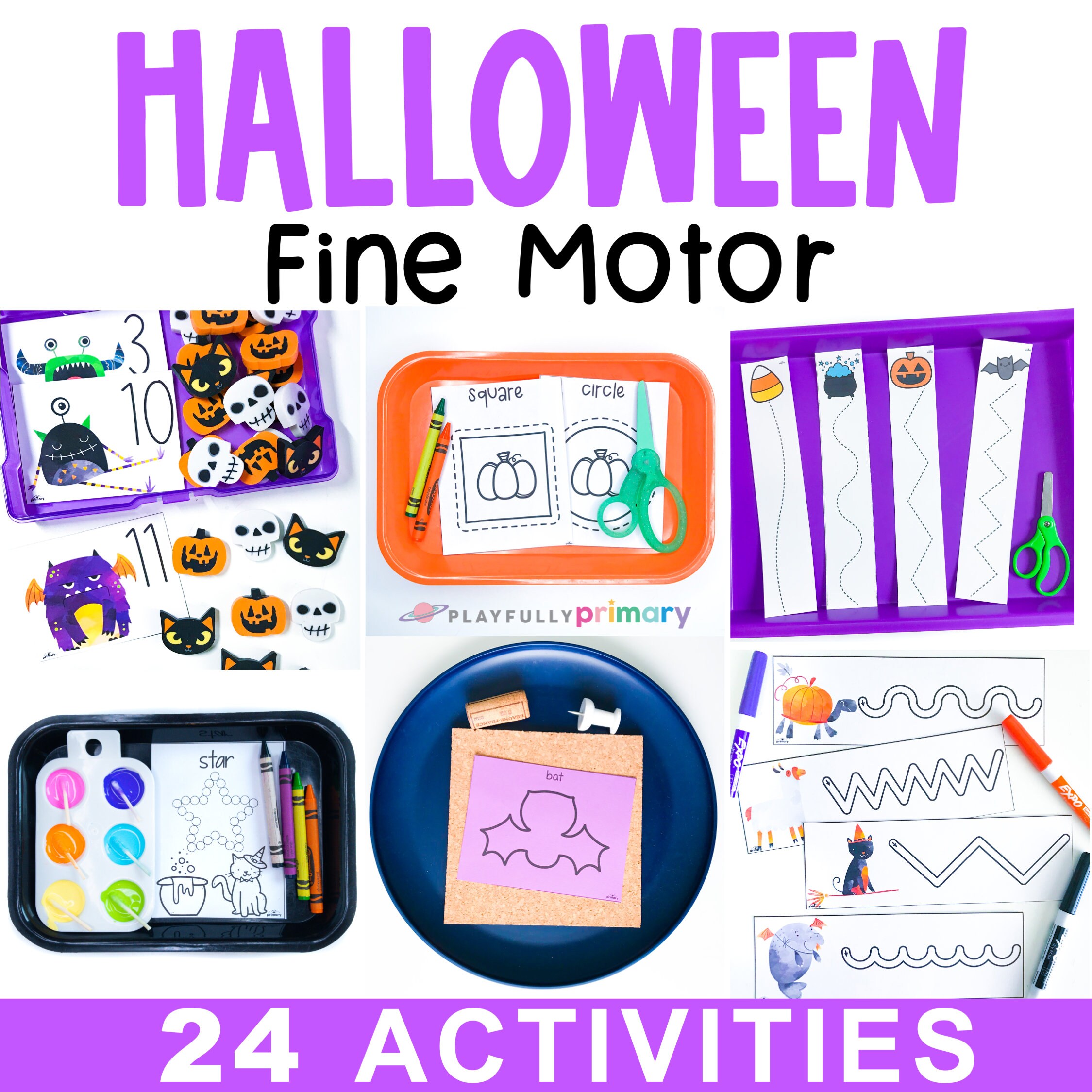 Fine Motor Skills Activities Bundle | Preschool, Prek, Homeschool ...