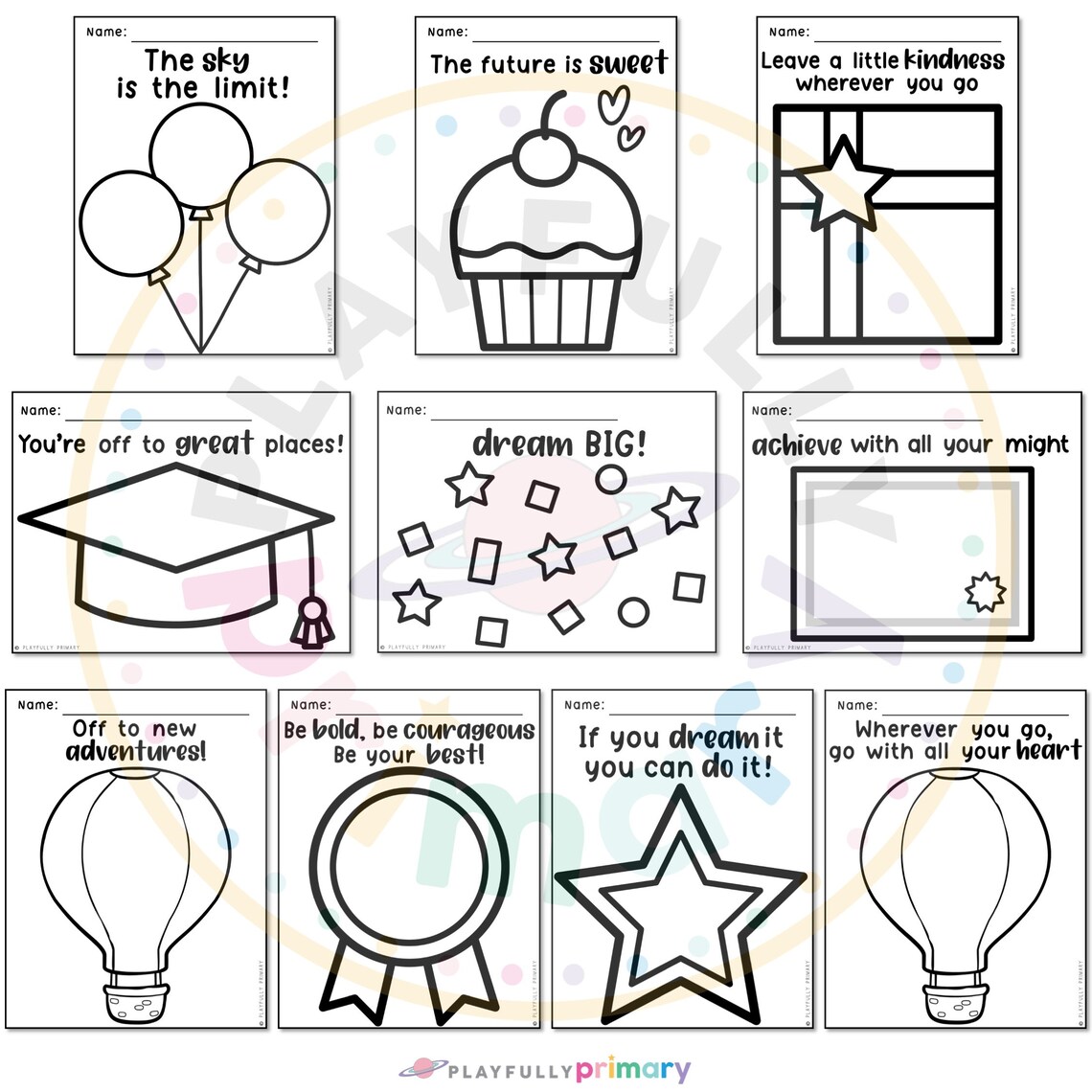Preschool Graduation Crafts, Kindergarten Graduation Craft Template ...