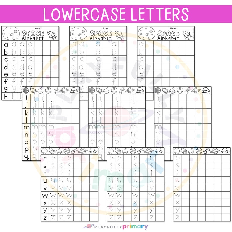 Space Alphabet, Printable Outer Space Activities, Space Unit Study ...
