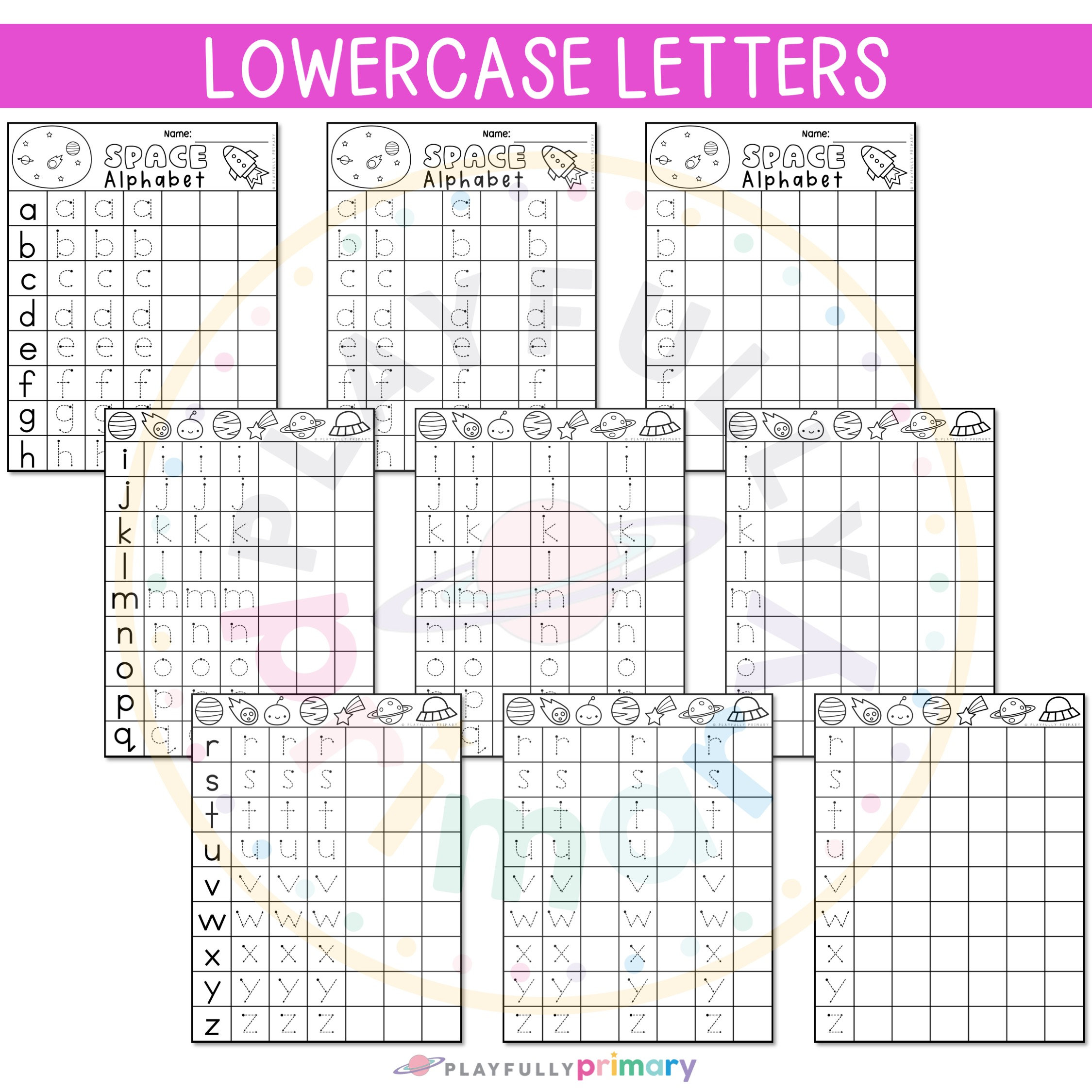 Space Alphabet, Printable Outer Space Activities, Space Unit Study ...