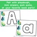 Dinosaur Alphabet Playdough Mats, Dinosaur Egg Loose Parts Play ...
