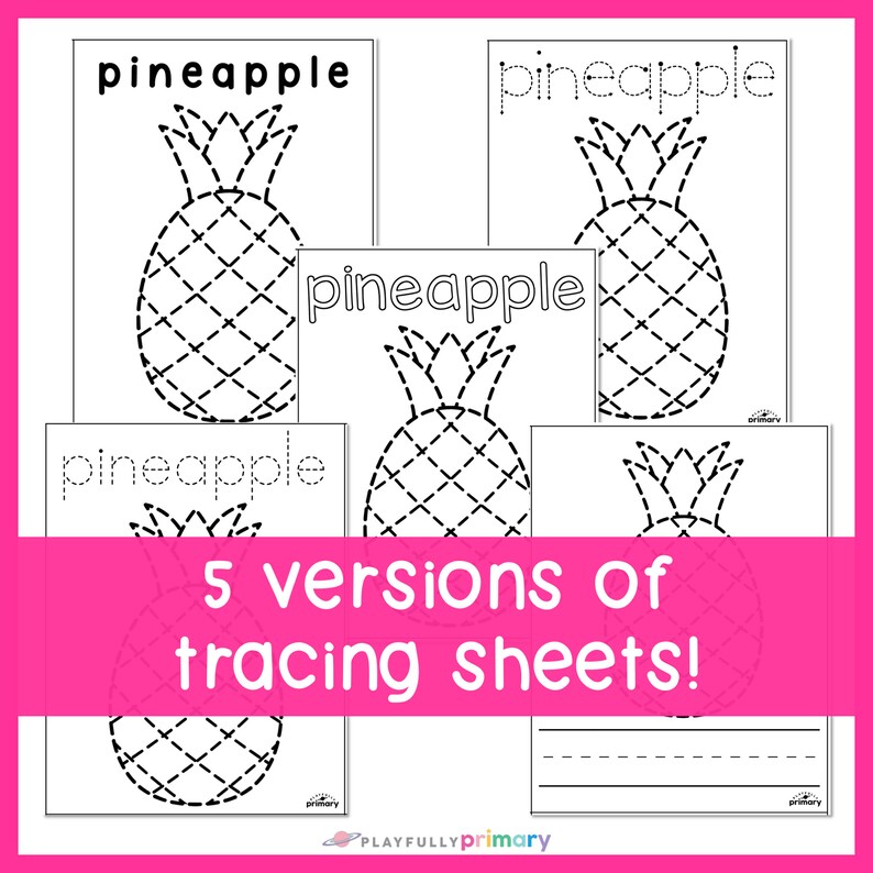 Summer Activities for Kids Printable, Summer Tracing Worksheets for ...