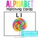 Alphabet Matching Cards, Beginning Sounds Match, Letter Matching ...
