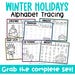 Christmas Worksheets for Kids, Alphabet Handwriting Practice Printables ...