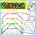 Geoboard Cards Printable, Weather Theme Geoboard Pattern Templates ...