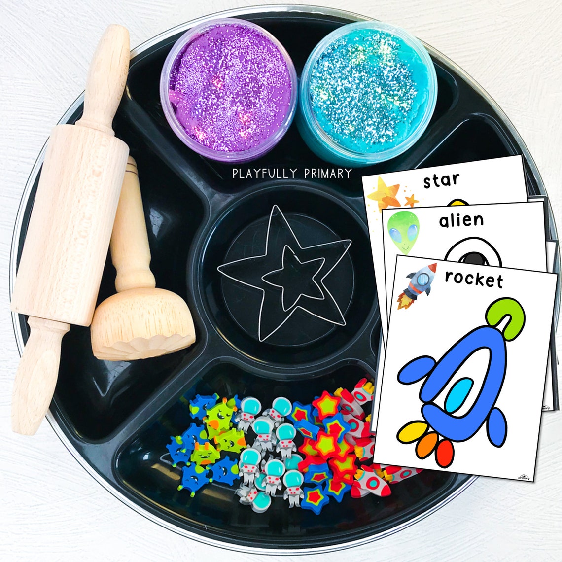 Space Play Dough Mats, Outer Space Printables, Space Kids Activity ...