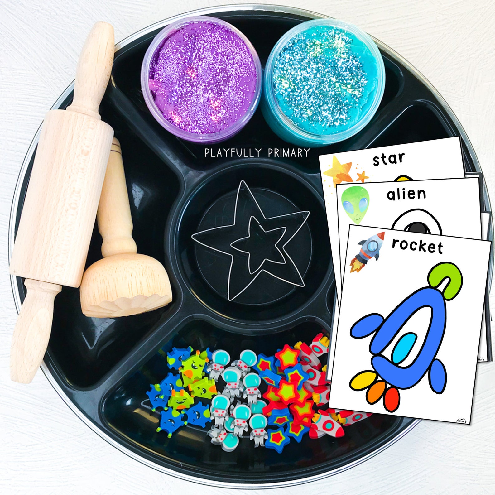 Space Play Dough Mats, Outer Space Printables, Space Kids Activity ...